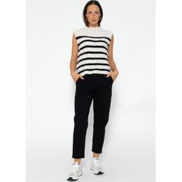 SASSYCLASSY Jersey Chinos in Schwarz | Gr.: L