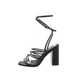 Ital-Design High-Heel Sandalette in Schwarz | Gr.: 41