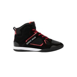 Gorilla Turnschuhe - Troy High Tops - Schwarz/Rot | Gr.: 40