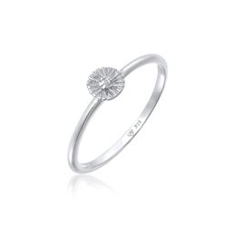 Elli Ring 925 Sterling Silber Blume in Silber | Gr.: 54