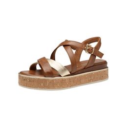 Marco Tozzi Sandale in COGNAC COMB | Gr.: 37