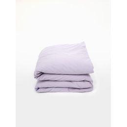 erlich textil Bettdeckenbezug COTTON SELECT in lavendel | Gr.: 135 x 200 cm