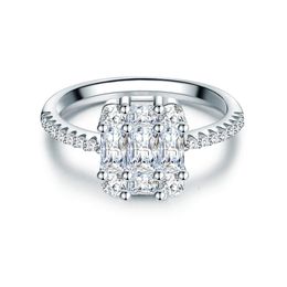 Trilani Ring aus Sterling Silber mit Zirkonia in silber | Gr.: 60