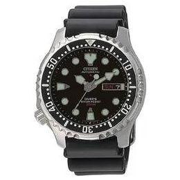 Automatikuhr Citizen "Promaster Mechanical Diver", schwarz, Armbanduhren, Damen, Automatikuhr, Armbanduhr, Herrenuhr, Damenuhr, Taucheruhr, bis 20 bar wasserdicht