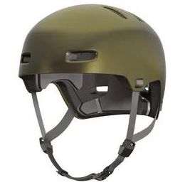 Fahrradhelm Abus "INDY" Gr. L, gr&uuml;n (gr&uuml;n (pepper gr&uuml;n)), Helme, L Kopfumfang: 57cm - 61cm