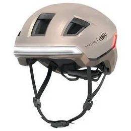 Fahrradhelm Abus "HYP-E" Gr. L, beige (beige (champagne gold)), Helme, L Kopfumfang: 57cm - 61cm