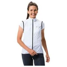 Funktionsweste Vaude "WOMEN'S MATERA AIR VEST", Damen, Gr. 34, wei&szlig;, Obermaterial: 100% Polyamid, unifarben, slim fit, ohne Ausschnitt, Westen Funktionsweste, leichtes und atmungsaktives Material, winddicht und wasserabweisend