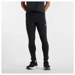 Lauftights New Balance "Sleek Tight", Herren, Gr. M, N-Gr, schwarz (schwarz (001)), Obermaterial: 71% Polyester, 29% Elasthan, Hosen, sportlicher Stil, atmungsaktives Material, mit Elasthan