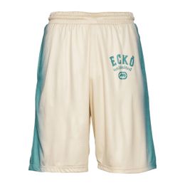 Shorts Ecko Unltd. "Ecko Unltd. Ecko Unltd. Faded Soccer Shorts", Herren, Gr. 4XL, US-Gr&ouml;&szlig;en, sand, gr&uuml;n, 100% Polyester, normal, Hosen Shorts