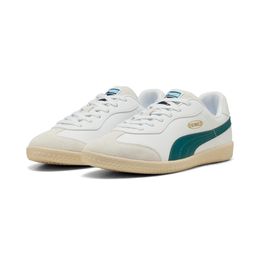 Sneaker Puma "KING 21 IT", Damen, Gr. 42,5, Puma wei&szlig;, emerald ice, sugarot almond, Synthetik, Schuhe Sneaker