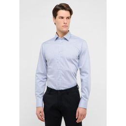 Langarmhemd Eterna "SLIM FIT", Herren, Gr. 38, Normalgr&ouml;&szlig;en, himmelblau, Twill, 100% Baumwolle, schmal, Manschette, Hemden, NON IRON (b&uuml;gelfrei)