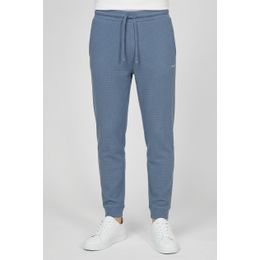 Pyjamahose HUGO UNDERWEAR "Austin Pants", Herren, Gr. M (50), N-Gr, open blau 496, Obermaterial: 60% Baumwolle, 40% Polyester, lang, Hosen Pyjamahose