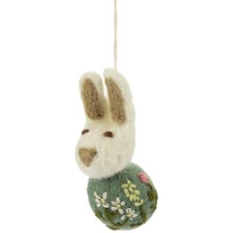 &Eacute;n Gry & Sif Anh&auml;nger Osterhase Filz bestickt