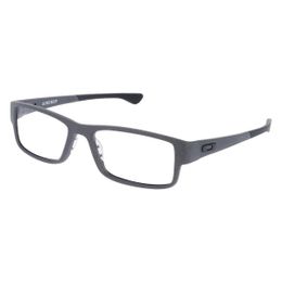 Oakley OX8164 PORT BOW Brille Herren | Fassung: Vollrand, Quadratisch, Grau Hell