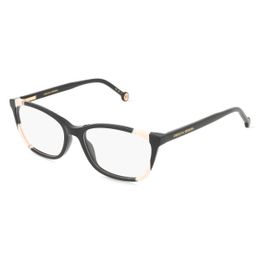 Carolina Herrera HER 0124 Brille Damen | Fassung: Vollrand, Quadratisch, Schwarz Rose