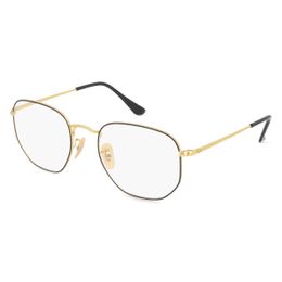Ray-Ban RX6448 Brille Unisex | Fassung: Vollrand, Quadratisch, Schwarz Gold