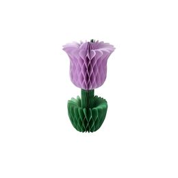H&ouml;ffner Deko Papiertulpe &brvbar; lila/violett &brvbar; Papier &brvbar; Ma&szlig;e (cm): H: 20 &Oslash;: 11 &raquo; H&ouml;ffner