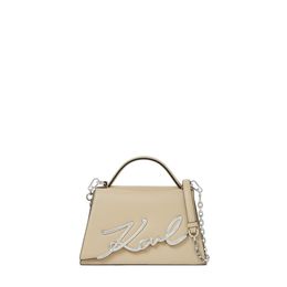 K by KARL LAGERFELD Karl Lagerfeld Handtasche Damen Gr&ouml;&szlig;e One Size beige / silber