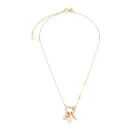 Swarovski Kette Damen Gr&ouml;&szlig;e One Size gold / naturwei&szlig;