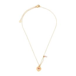 Swarovski Kette Damen Gr&ouml;&szlig;e One Size gold / rosa / transparent