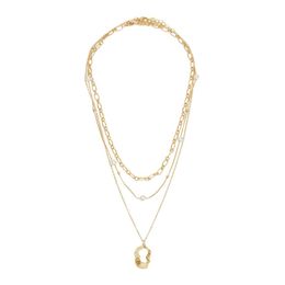 Pieces Necklace 'PCRONJA' female Gold size One Size
