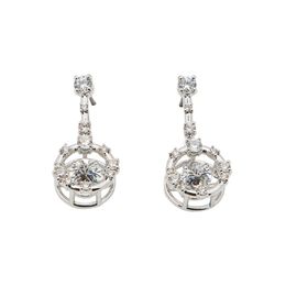 Swarovski Earrings female Silver size One Size