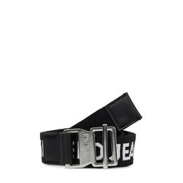 KARL LAGERFELD JEANS Belt ' G&uuml;rtel aus Gurtband mit Logo ' female Black size One Size