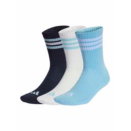 adidas Performance Athletic Socks 'ESS' female Blue, White size L