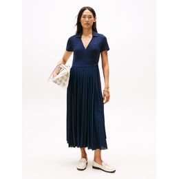 Tommy Hilfiger Kleid Damen Gr&ouml;&szlig;e 38 marine Winterkleid