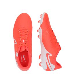 Nike Fu&szlig;ballschuh 'Tiempo Legend 10 Academy' Herren Gr&ouml;&szlig;e 45.5 hellgrau / orangerot