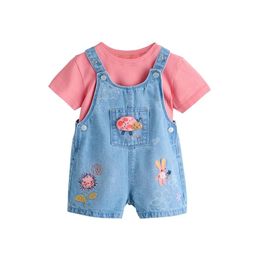 next Set 'Ladybug' girl Blue, Pink size 3-4 yrs