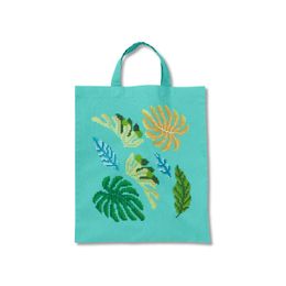 Baumwolltasche - Palmbl&auml;tter