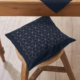 Ensemble - Sashiko Blau, Kissen