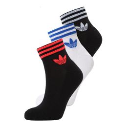 adidas originals Socks female Black, White size XS