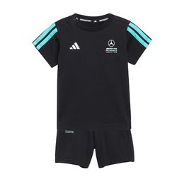 adidas Performance Trainingsanzug ' MERCEDES-AMG PETRONAS FORMULA 1 ' Jungen Gr&ouml;&szlig;e 98 t&uuml;rkis / schwarz / wei&szlig;