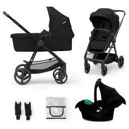 Kombi-Kinderwagen Kinderkraft "NEWLY 3IN1 MINK PRO", Kinder, classic schwarz, Kinderwagen