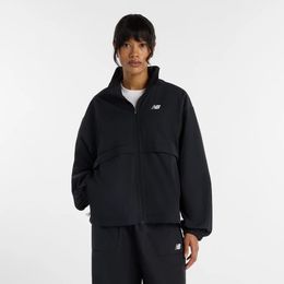 New Balance Athletic Jacket 'Trackside' female Black size XS