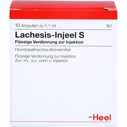 Heel Lachesis Injeel S Ampullen 10 St