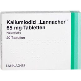 Kaliumiodid Lannacher 65 mg Tabletten 20 St