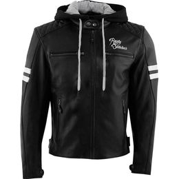 Rusty Stitches Jari Hooded V2, Lederjacke