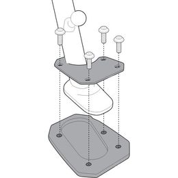 Givi ES, Seitenst&auml;nderverbreiterung