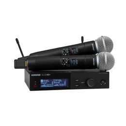 Shure SLXD24D+ Handsendersystem, SM58, K55 - 606 - 694 MHz