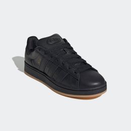 Sneaker adidas originals "CAMPUS 00S", Herren, Gr. 38,5, schwarz (core schwarz, core schwarz, core schwarz), Leder, Schuhe Sneaker