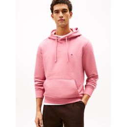 Hoodie Tommy Hilfiger "ESSENTIAL TERRY", Herren, Gr. XXL, camellia blush, Sweatware, Obermaterial: 100% Baumwolle, regular fit, Sweatshirts Hoodie, mit Tunnelzug und Flag-Stickerei