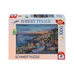 Schmidt Spiele Robert Finale: Santorini Sonnenuntergang, Puzzle 1000 Teile