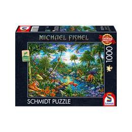 Schmidt Spiele Michael Fishel: Inselparadies, Puzzle 1000 Teile