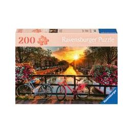 Ravensburger Feel Well & Puzzle - Fahrr&auml;der in Amsterdam 200 Teile