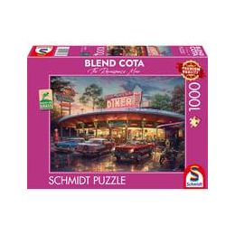 Schmidt Spiele Blend Cota: American Diner, Puzzle 1000 Teile