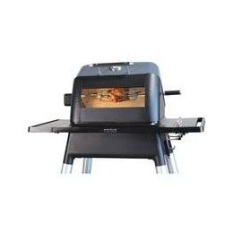 Rotisserie-Set f&uuml;r Gasgrill FORCE, Grillspie&szlig; schwarz, mit Innenbeleuchtung
