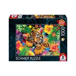 Schmidt Spiele Tiger-Welpe, Puzzle 1000 Teile